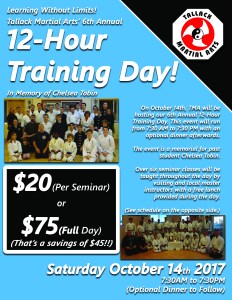 12-Hour Training Day Update – Tallack Martial Arts – Tallack's Karate ...