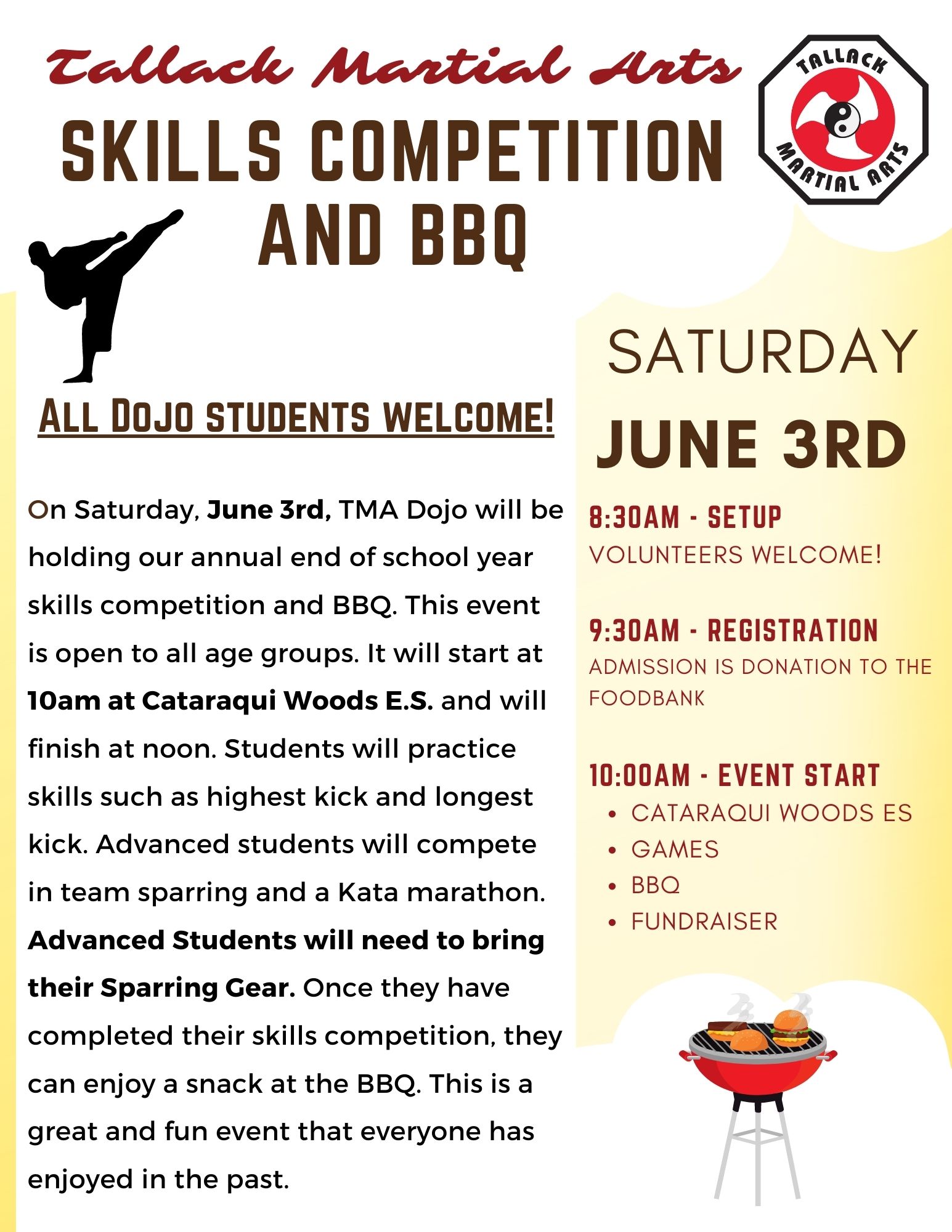 2023 Skills Competition and Games – All students Welcome – Tallack ...